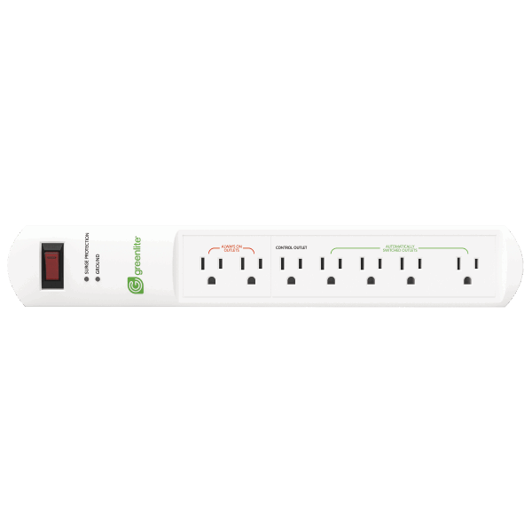 Tier 1 Advanced Power Strip - 7 Outlets - Greenlite Lighting ...